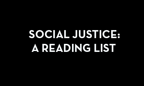 Social Justice: A Reading List - Community of Literary Magazines and ...