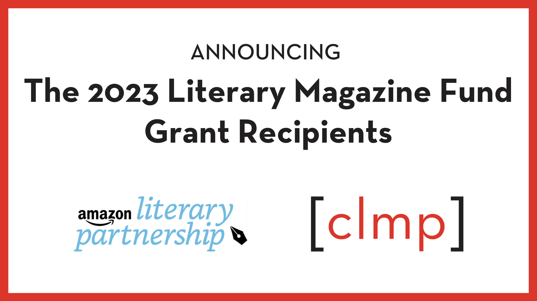 CLMP Announces 2023 Grant Recipients of the Literary Magazine Fund ...