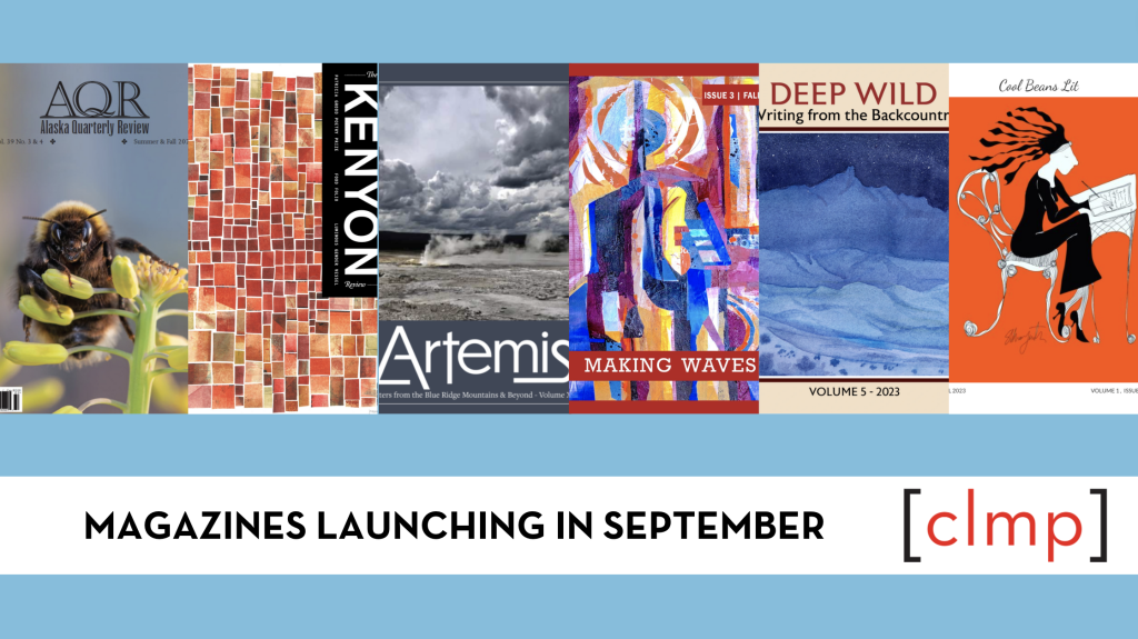 September 2023 Roundup of Member Magazines - Community of Literary Magazines and Presses