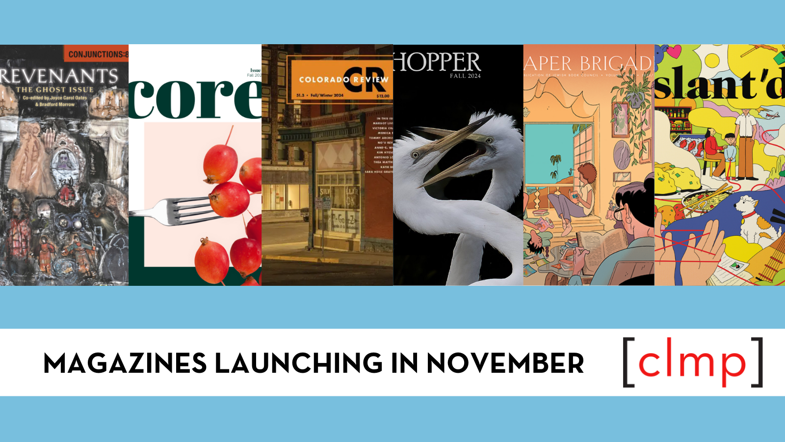 November 2024 Roundup of Member Magazines - Community of Literary ...