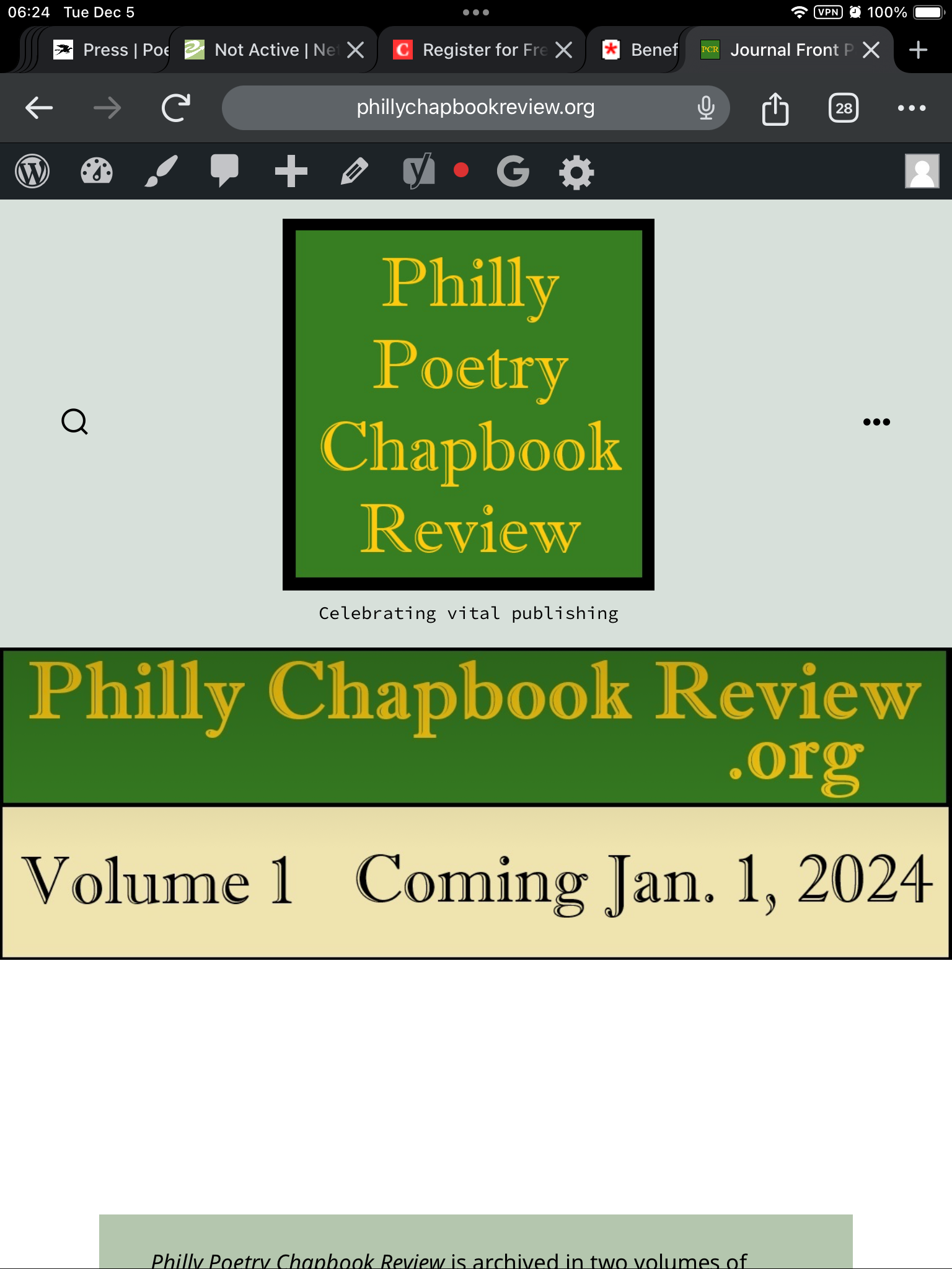 Philly Poetry Chapbook Review - Community of Literary Magazines and Presses